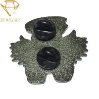 China Hard Enamel 9cm PVC Personalised Pin Badges for sale