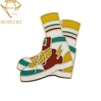China Lapel Metal Badge Custom Hard Enamel Pins for sale