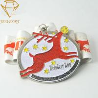 China Antique Silver Taekwondo World Athletics Championships Medals for sale
