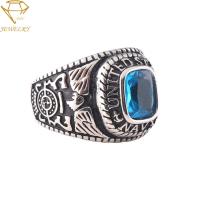 China Stainless Steel Army US Custom Military Rings for sale