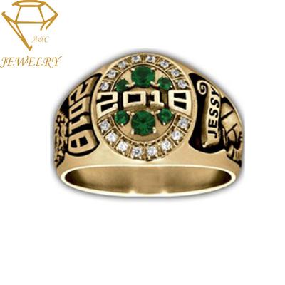 China College University Diamond Womens Class Rings for sale