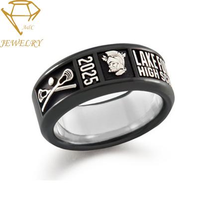 China 316L Customized Class Rings for sale