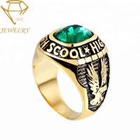 China Senior  Custom College Graduation Rings for sale