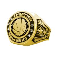 China Trophy Prize No Years Fantasy Basketball League Champion Championship Rings for sale