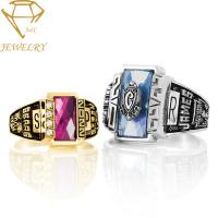 China Unique College Graduation Class Rings For Women for sale
