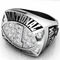 China Silver jewelry findings custom champion sports championship mens rings for fans for sale