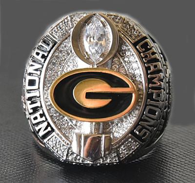China Silver jewelry findings custom champion sports championship mens rings for fans for sale