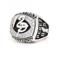 China Gold plating Alabama football national championship rings men's custom sports jewelry made in china for sale