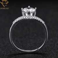 China Diamonds Personalized Silver Ring for sale