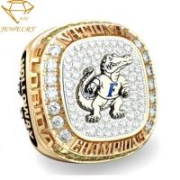 China Football Team State Custom Championship Ring for sale