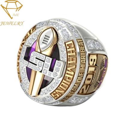 China Men Sport National Custom Made Championship Rings for sale