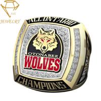 China 3D College Little League Baseball Championship Rings for sale