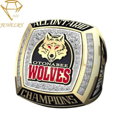 China 3D College Little League Baseball Championship Rings for sale