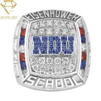 China 3D College Little League Baseball Championship Rings for sale