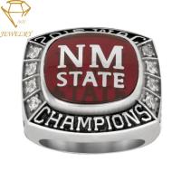China Silver Football Championship Rings For Kids for sale