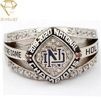 China AAA Zircon Silver National League Championship Rings for sale