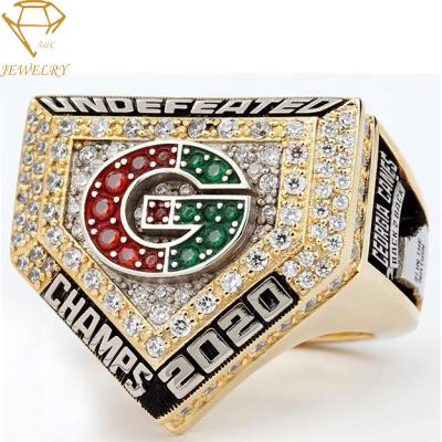 China 316L  High School Football State Championship Rings for sale