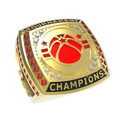 China Basketball National NCAA 18K Sports Championship Rings for sale