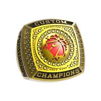 China Basketball National NCAA 18K Sports Championship Rings for sale
