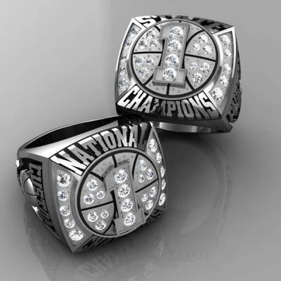 China Diamonds Youth Basketball Championship Rings for sale