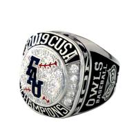 China 3D Design Silver CE  Baseball Championship Rings for sale
