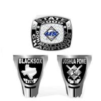China Silver Baseball State Championship Rings for sale