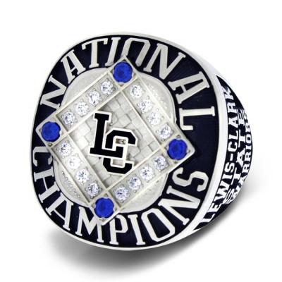 China Replica Silver Sports Championship Rings for sale