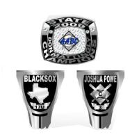 China Silver Usssa Youth Softball Championship Rings for sale