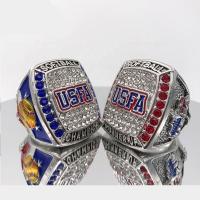 China Usssa Custom Youth Baseball Championship Rings for sale