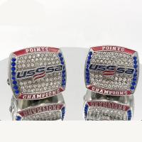 China Usssa Youth Baseball Sports Championship Rings for sale