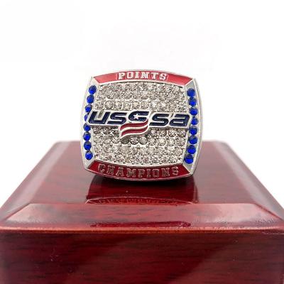 China Usssa Youth Baseball Sports Championship Rings for sale