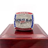 China Usssa Baseball Tournament Sports Championship Rings for sale