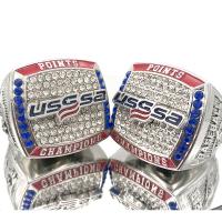 China Usssa Baseball Tournament Sports Championship Rings for sale