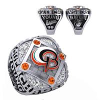 China Enameled Usssa Sports Championship Rings for sale