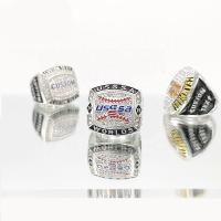 China 2021 Tournament Steel Youth Usssa Baseball Championship Rings for sale