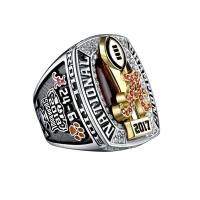China Copper Nfl Fantasy Football Championship Ring for sale