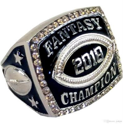 China Custom Youth Football Championship Ring for sale