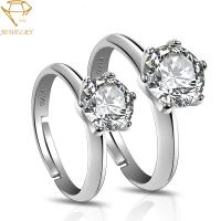 China 3A Cubic Zirconia Adjustable Wedding Rings For Arthritic Fingers for sale