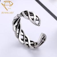 China Antique Silver Plating 925 Sterling Silver Engagement Ring For Men for sale