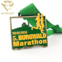 China Unique Enamel Stamping Custom Award Medals Marathon Finisher for sale