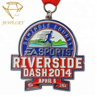 China Unique Enamel Stamping Custom Award Medals Marathon Finisher for sale