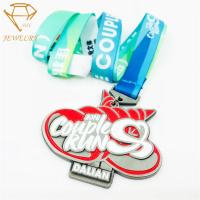 China No Fade non allergy Embossed Custom Award Medals Steel Die Casting for sale