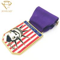 China No Fade non allergy Embossed Custom Award Medals Steel Die Casting for sale