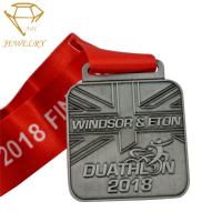 China Casting Color Enameled Athletic OEM ODM Running Race Medals for sale