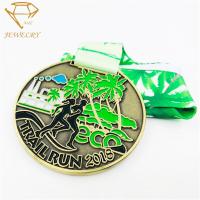 China Casting Color Enameled Athletic OEM ODM Running Race Medals for sale