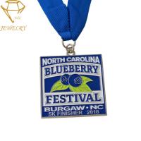 China Sport Running Event Finisher 5K custom race medals Die Casting for sale