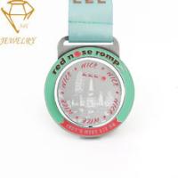 China Metel Alloy Custom Marathon Medals Enameled Sports Medallions for sale