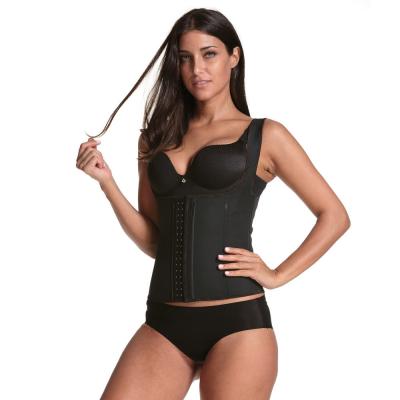 China 9 Steel Boned Latex Waist Trainer Shouler Strap Women Sexy Corset for sale