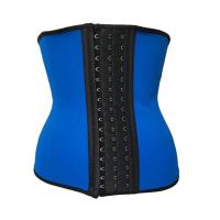 China 9 Steel Bones OEM Latex Waist Trainer Corset Abdominal Control for sale