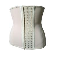China 9 Steel Bones OEM Latex Waist Trainer Corset Abdominal Control for sale